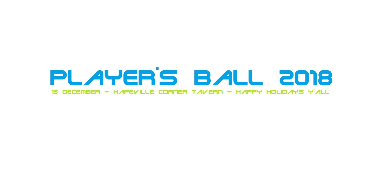 Player's Ball | Events