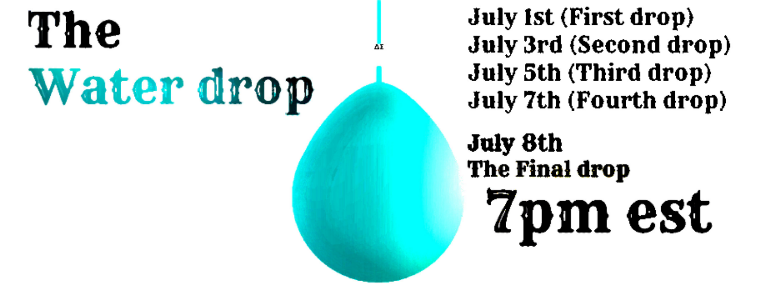 The Water drop | Details