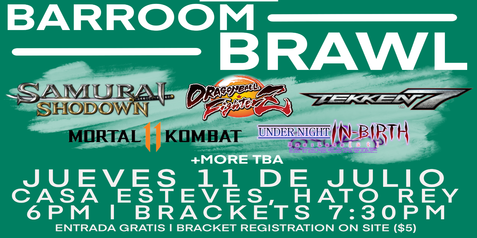 7/11 Barroom Brawl | Teams