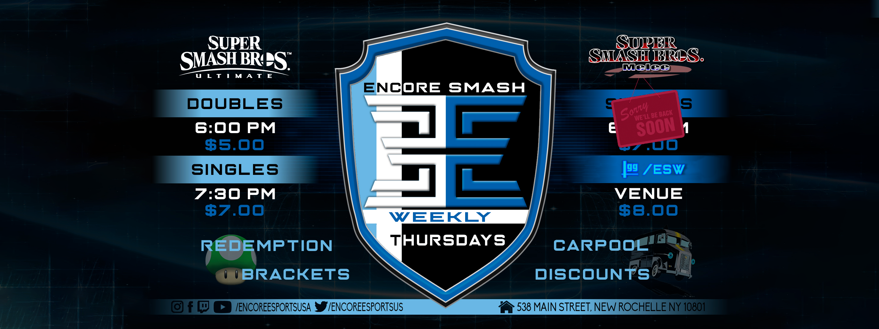Encore Smash #1... | Brackets