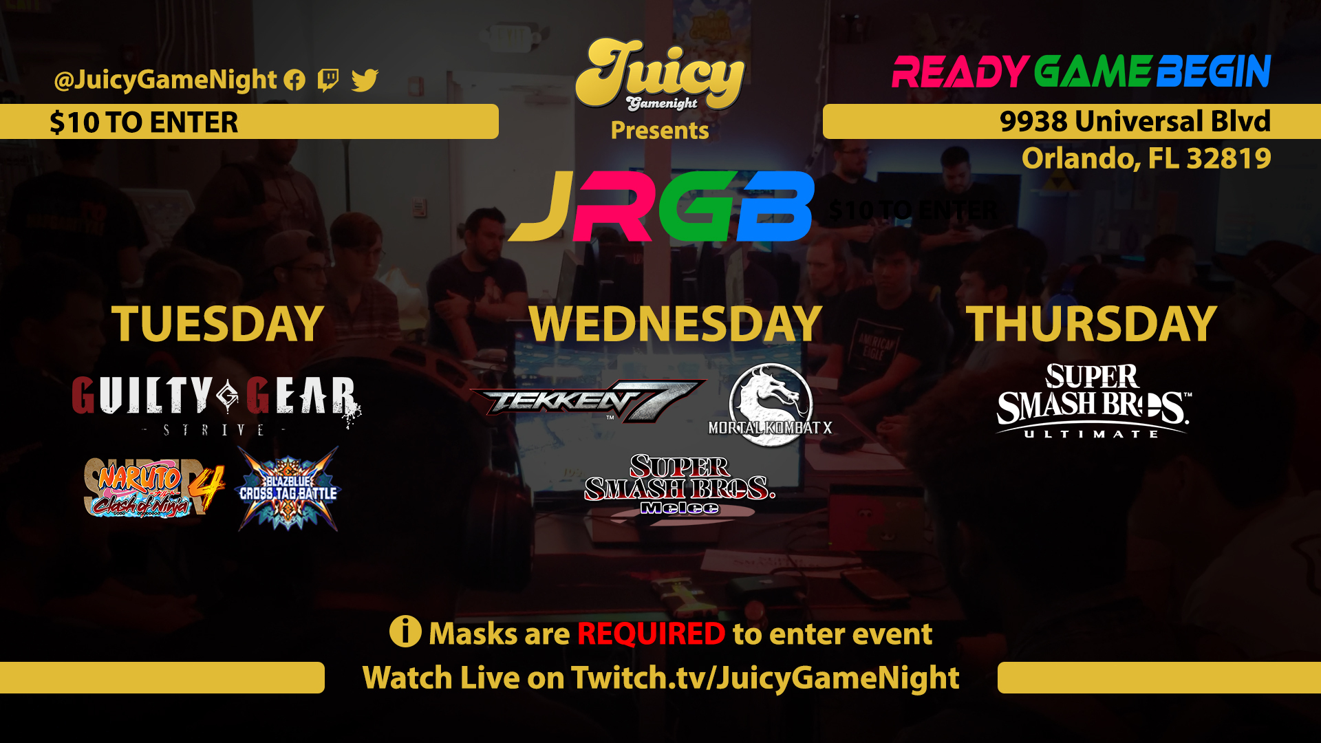 JRGB FGC Night #12 | Details