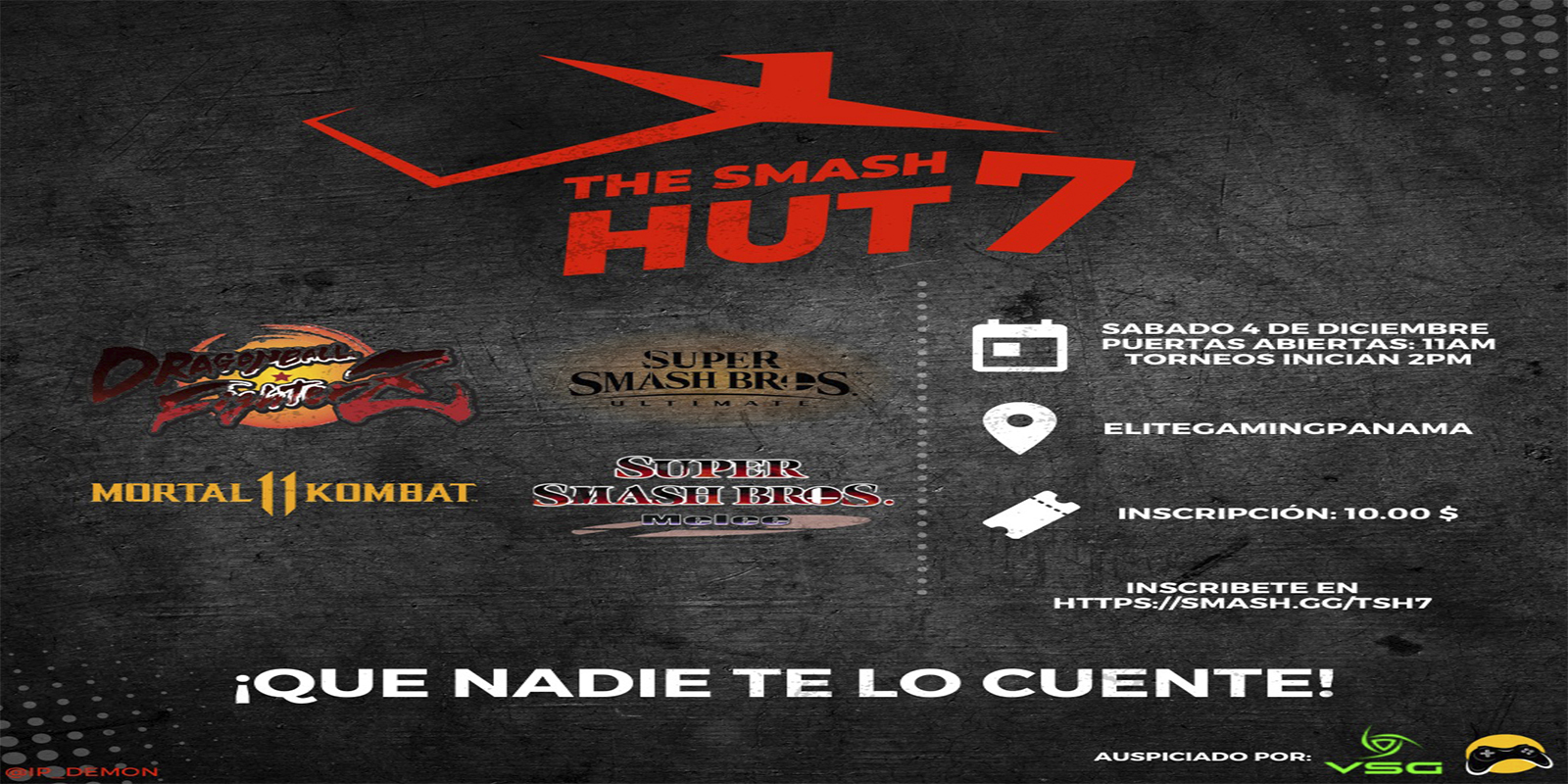 The Smash Hut 7 | Brackets