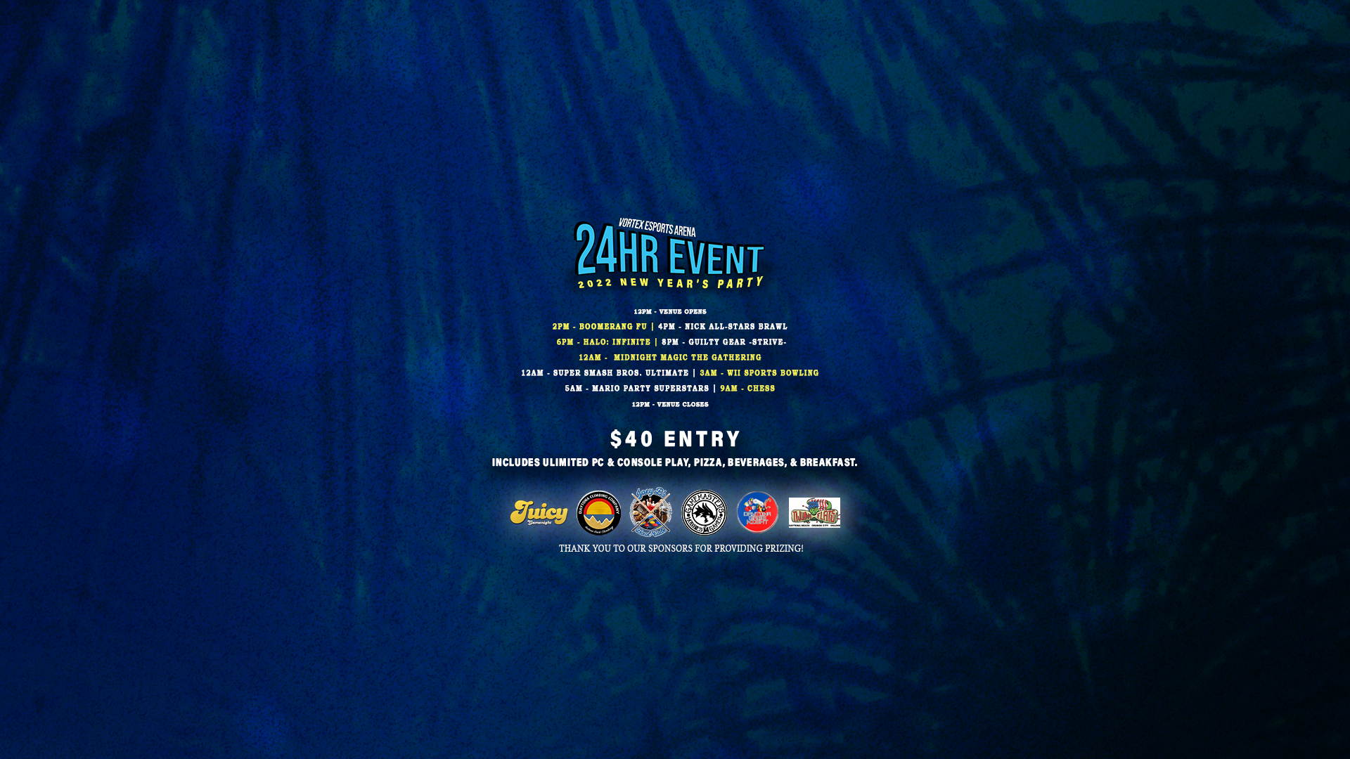 Vortex Esports Brackets