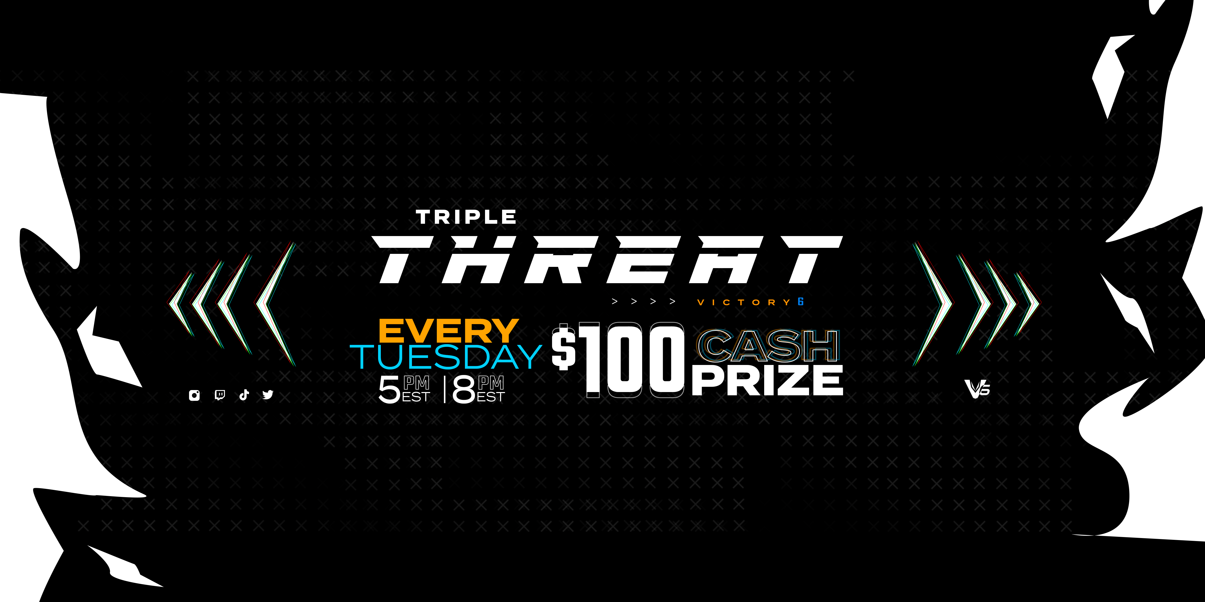 $100 3v3 | V6 T... | Brackets