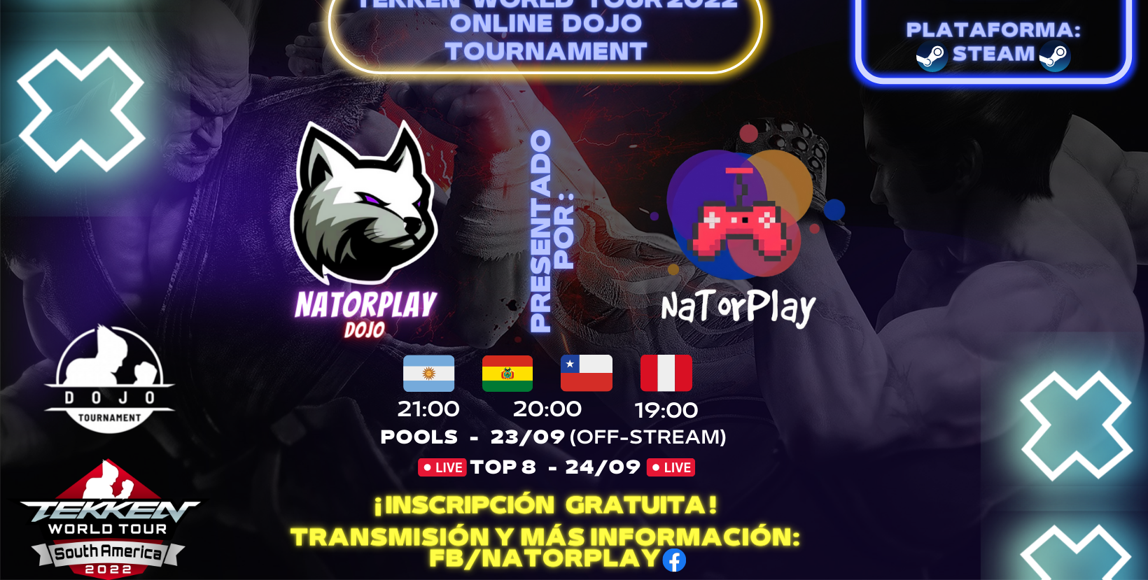 NatorPlay Dojo | Brackets