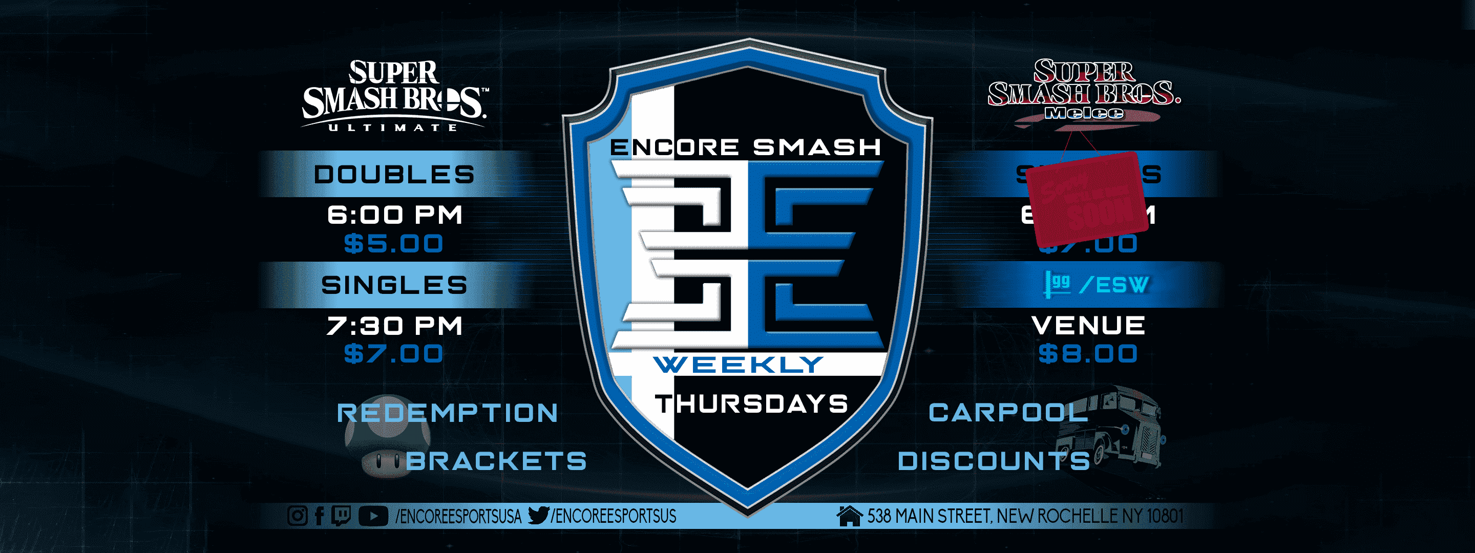 Encore Smash #172 | Brackets