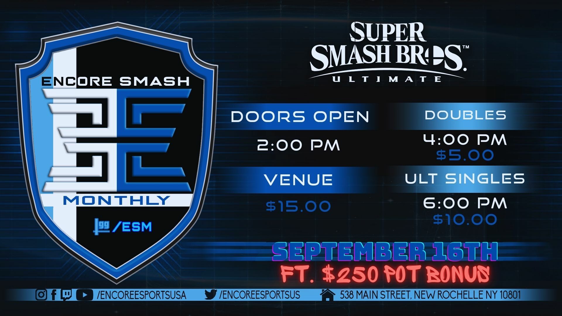 Encore Smash Mo... | Events
