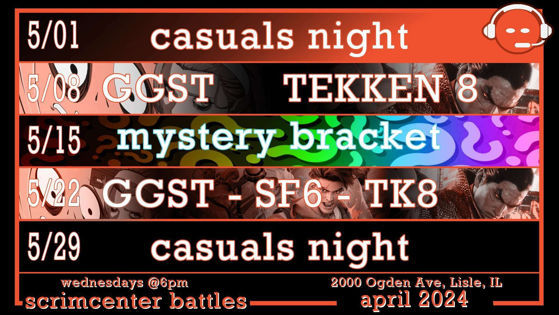 SCRIM CENTER BA... | Brackets