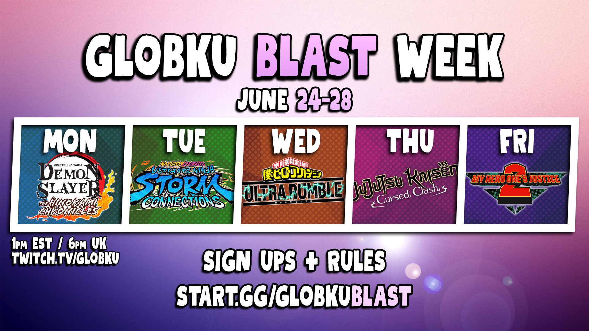 Globku Blast Week | Overview