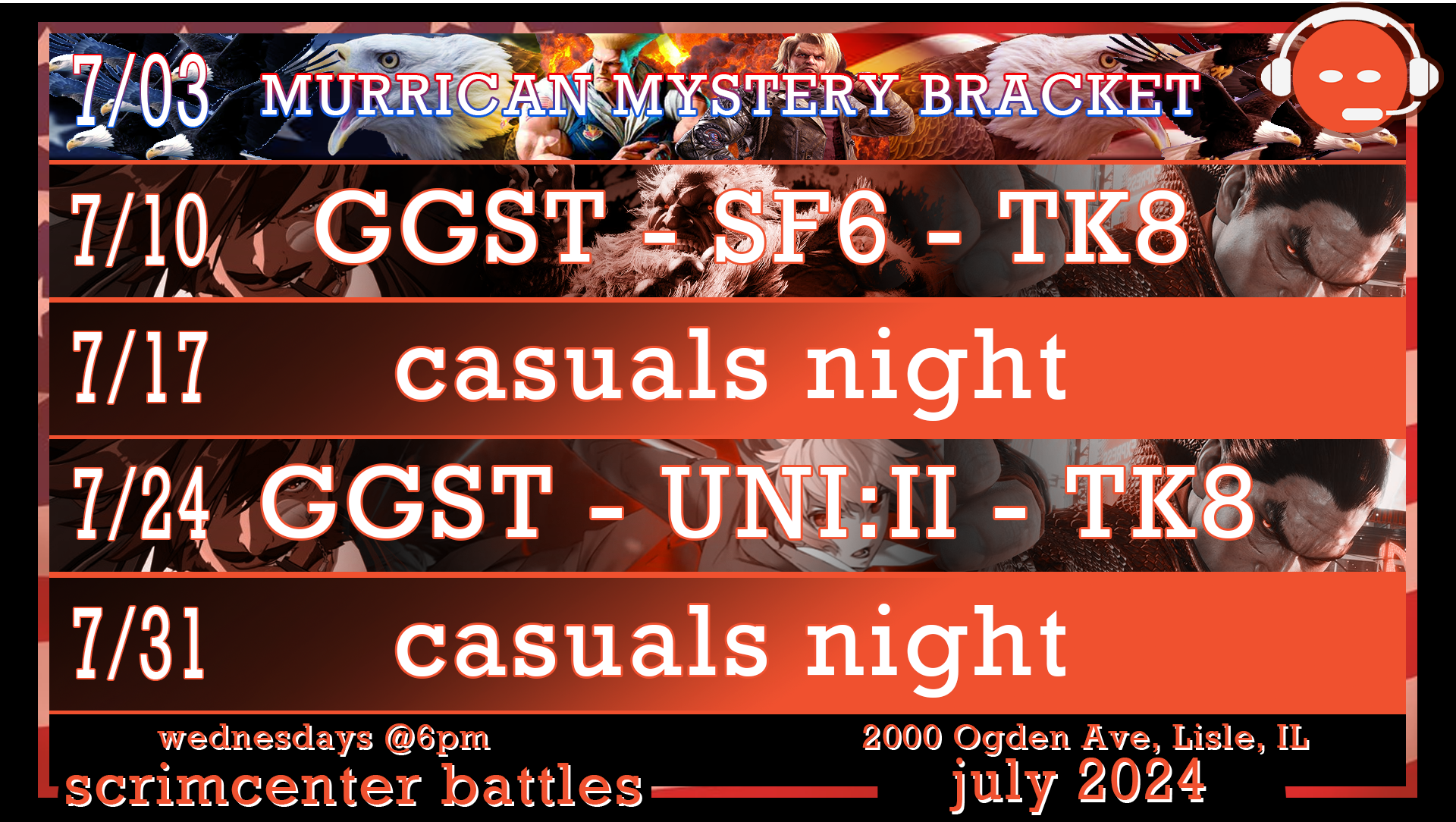 SCRIM CENTER BA... | Brackets