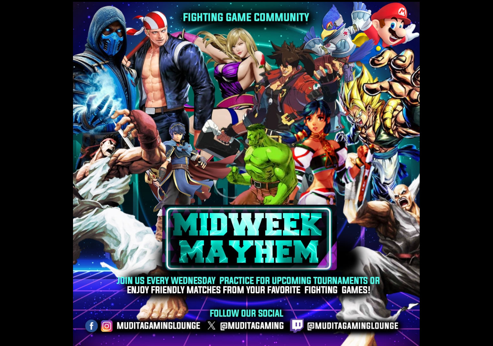 MIDWEEK MAYHEM | Brackets