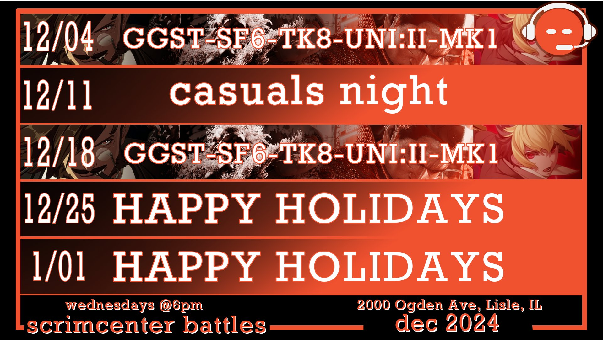 SCRIMS CENTER B... | Overview