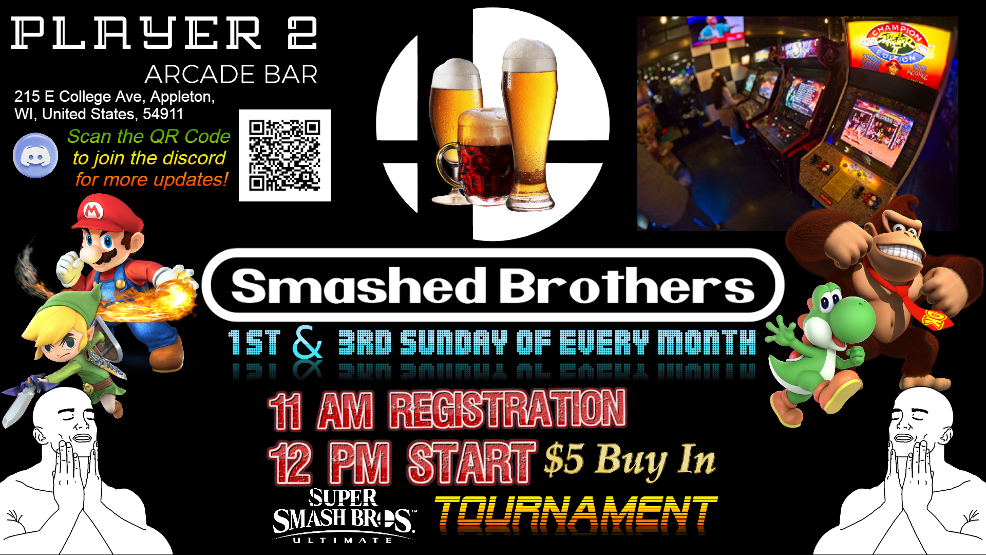 Smashed Brother... | Events