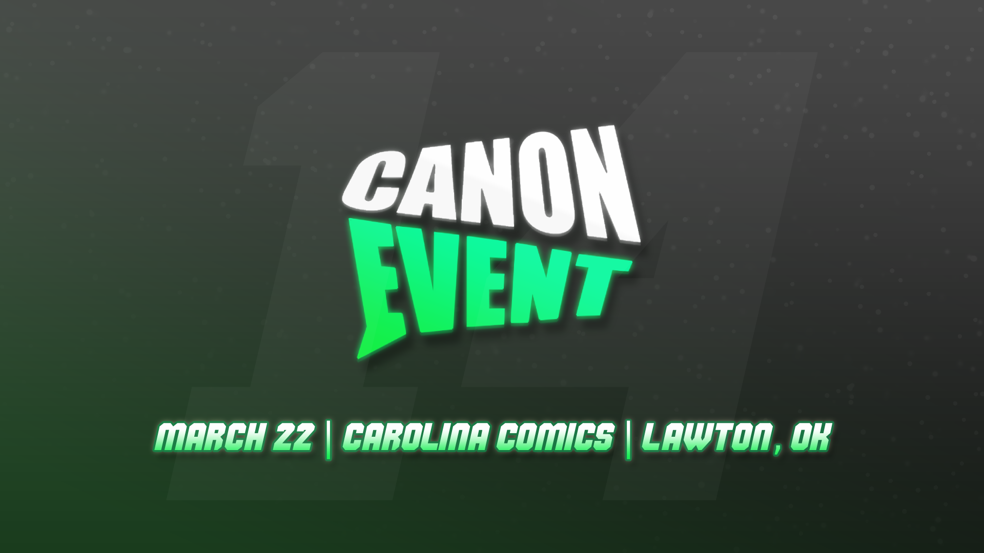 Canon Event 14 | Details