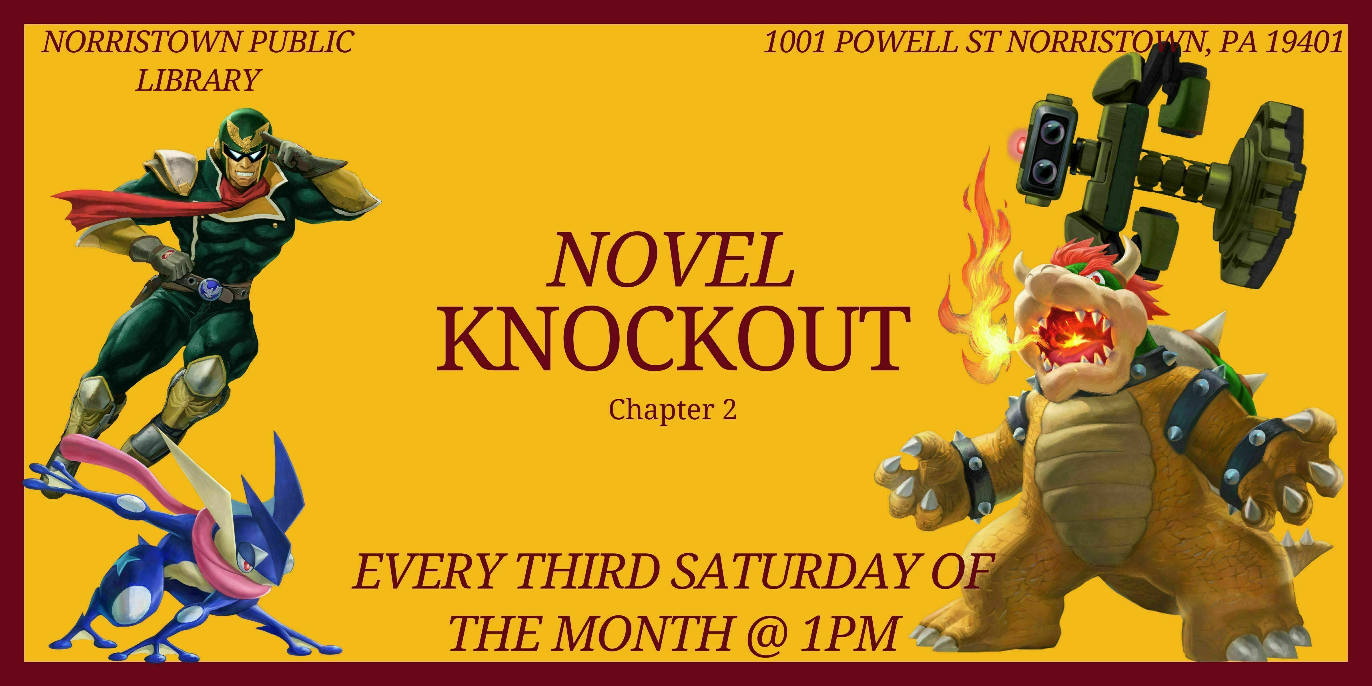 Novel Knockout ... | Entrant Details